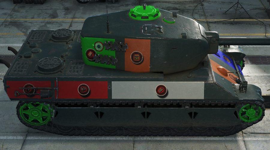 Review of AMX M4 45 - heavy French tank level 7 [how to play, equipment ...