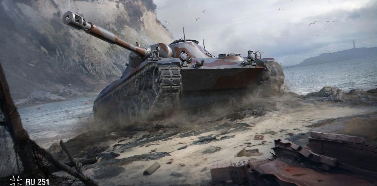 Review of SPÄHPANZER RU 251 - German light tank tier 9 WOT [TTX, guide ...