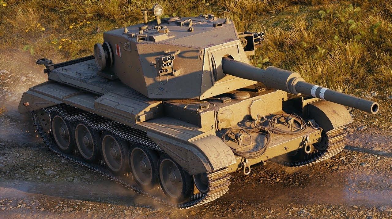เทียร์ 8 Charioteer Tank Destroyer รีวิว UK WOT