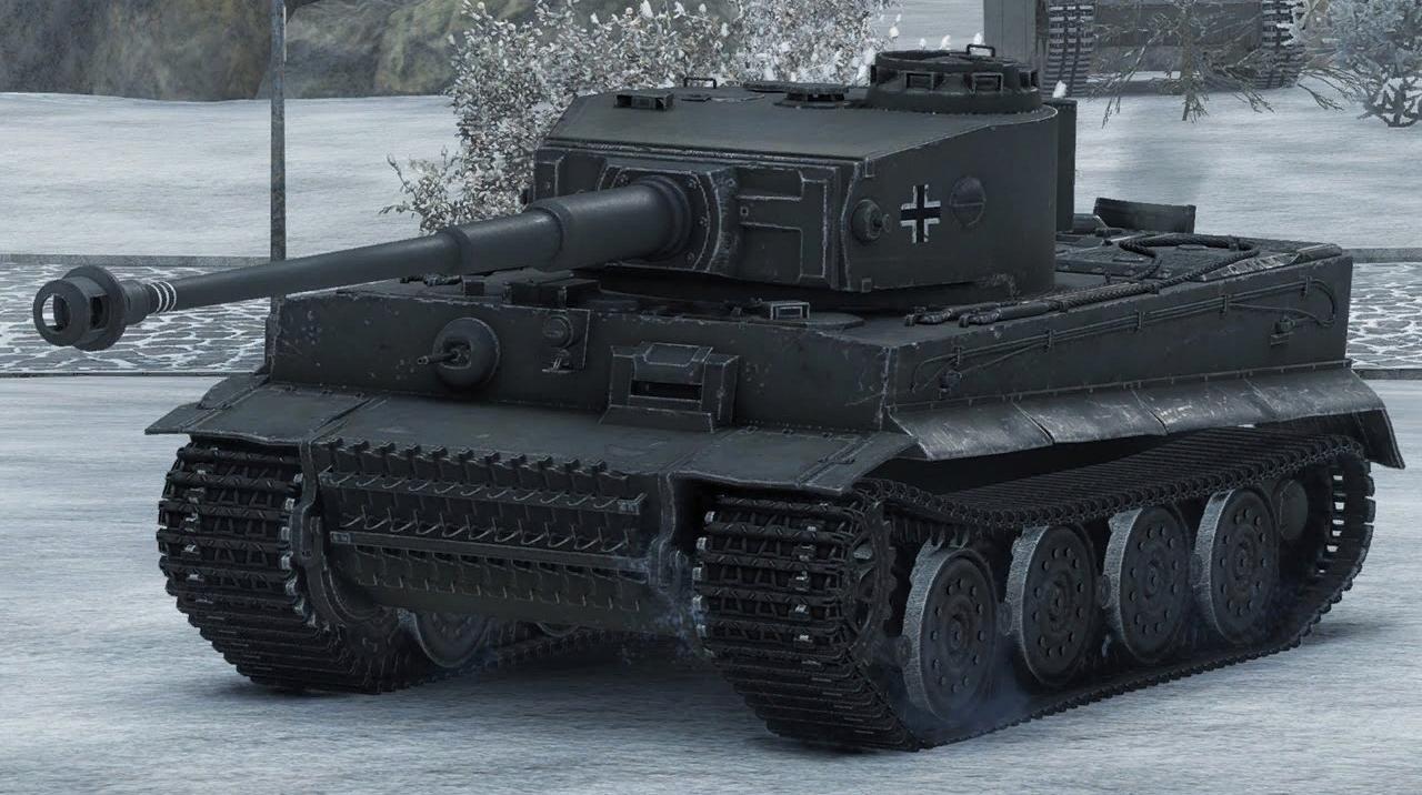 Overview of the Tiger 1 heavy tank level 7 Germany World of Tanks