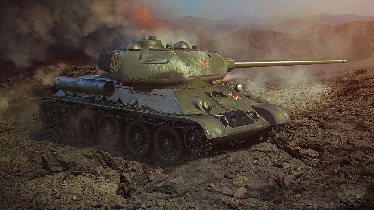 Revisión del T-34-85: tanque mediano de nivel 6 de la URSS World of Tanks