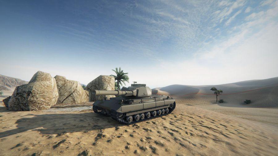 Super Conqueror British 탱크 레벨 10 개요 World of Tanks
