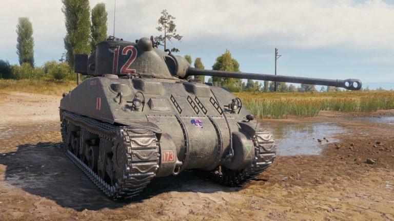 مراجعة Sherman VC Firefly British Premium CT المستوى 6 WOT