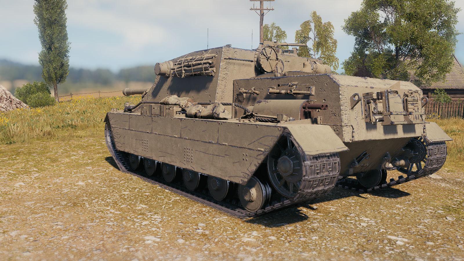 Guide for Turtle Mk. I in WoT: overview, equipment and perks