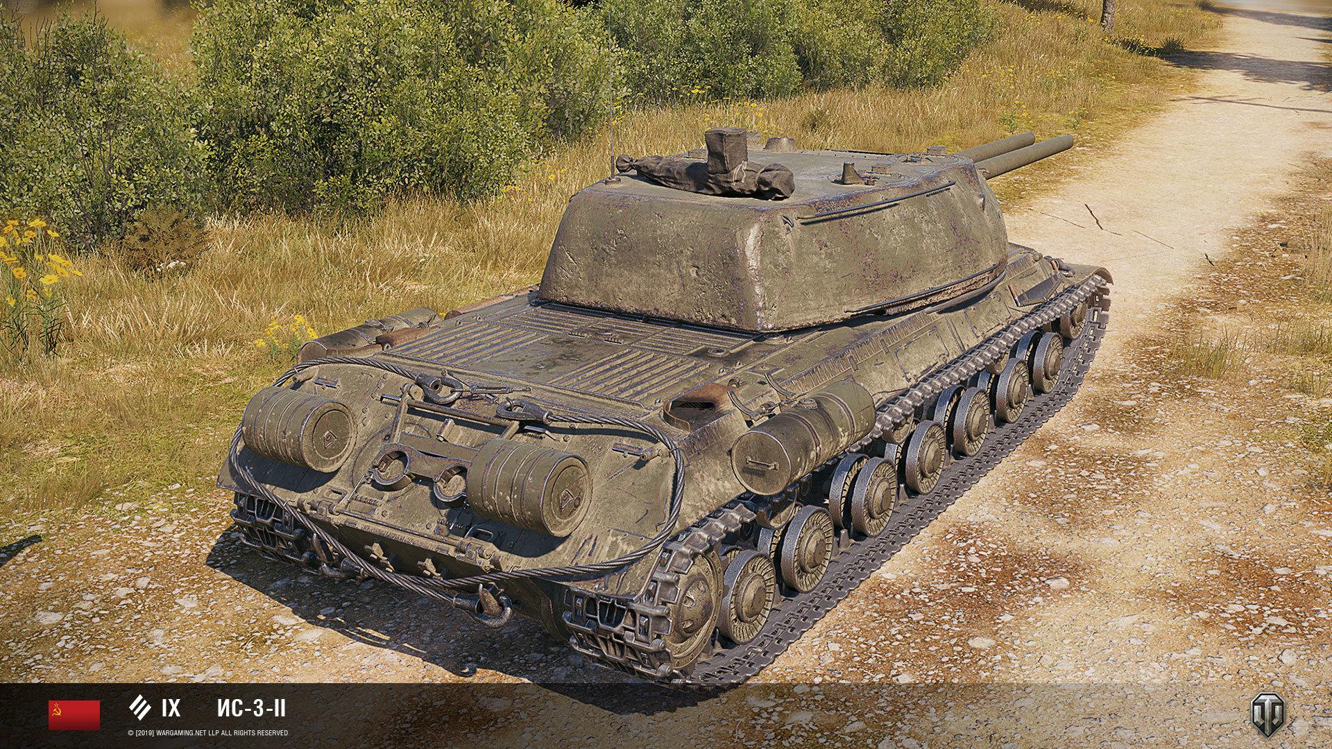 Review IS-3-II — Tier 9 USSR heavy two-gun tank