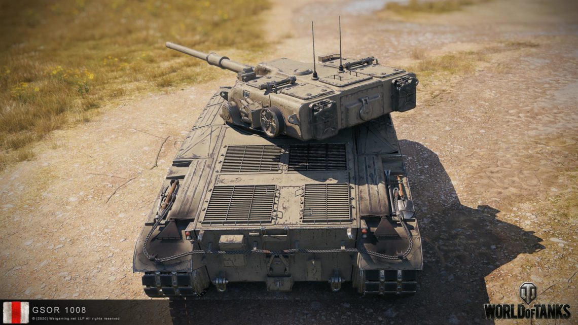 GSOR 1008 - den første premium tank destroyeren med en trommel i WoT