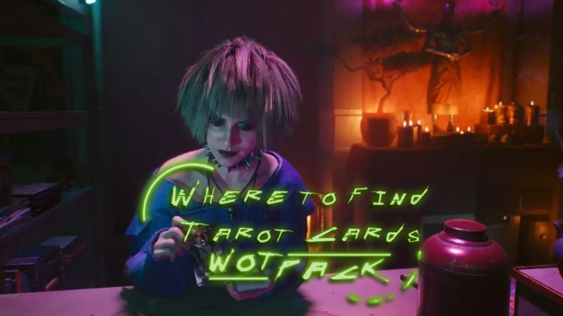 "Jester from Night City": dónde encontrar todas las cartas del Tarot en ...