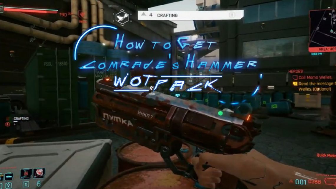 Cyberpunk 2077: How to Find the Legendary Comrade's Hammer Revolver