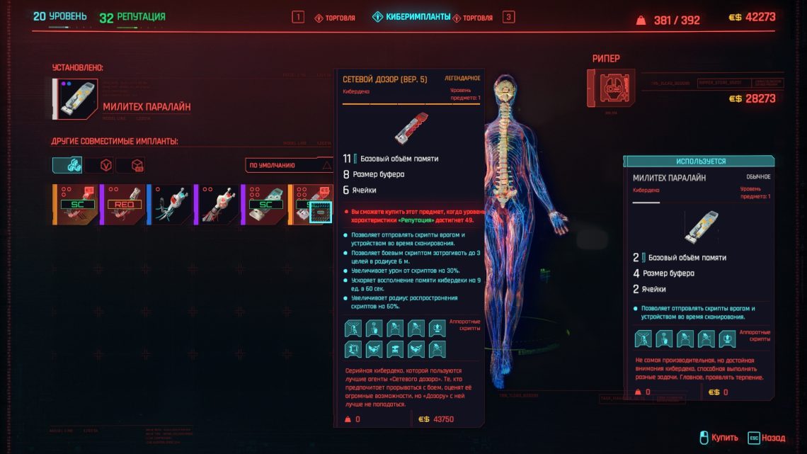 Cyberpunk 2077: Terminator build