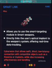 Cyberpunk 2077: smart gun shooter build