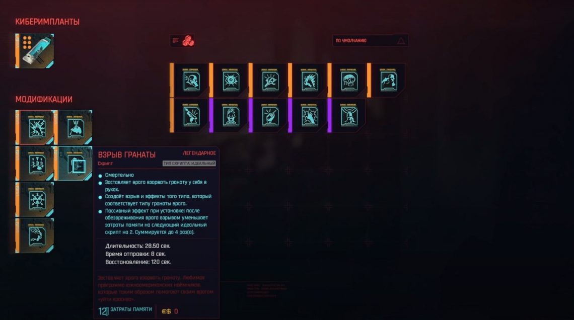 Cyberpunk 2077: a guide to scripts and their use in combat