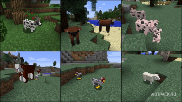 Minecraft: ТОП-10 лучших модов, добавляющих животных в игру
