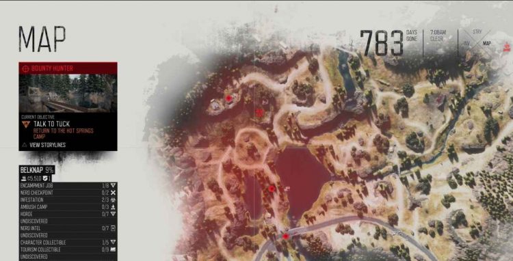 Days Gone: todas las zonas y nidos infectados en el mapa: dónde ...