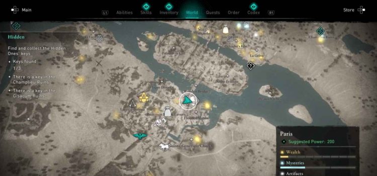 Assassin's Creed Valhalla: all the artifacts of Paris - where to find ...