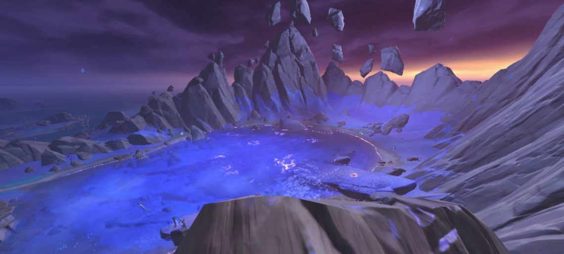 Amakumo Peak in Genshin Impact: plates and lake are all puzzles [solution]