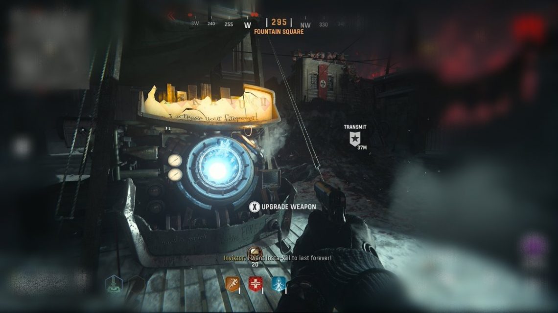 COD Vanguard Zombies where on the map Der Anfang to find the Upgrade