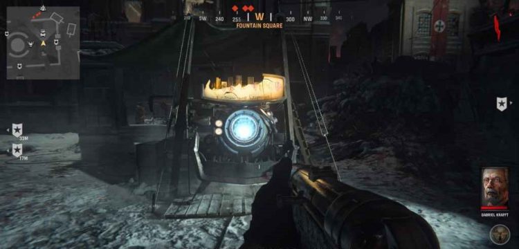 COD Vanguard Zombies where on the map Der Anfang to find the Upgrade