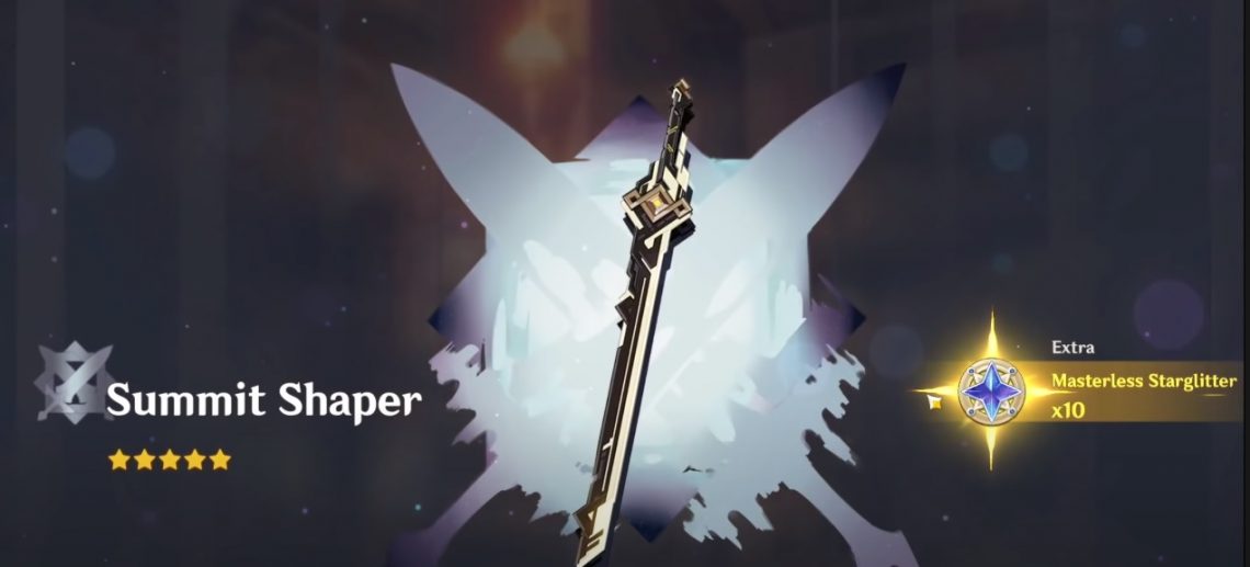 Summit Shaper in Genshin Impact - how to get it and who is it for? [guide]