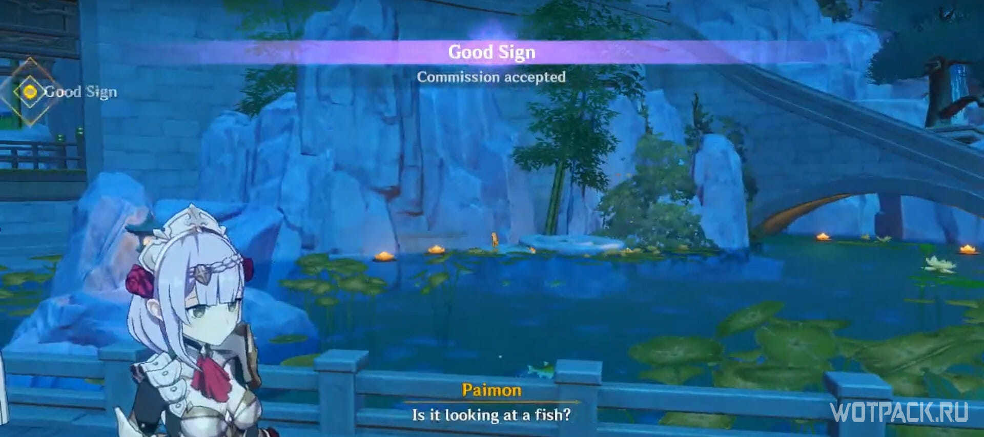 Good sign in Genshin Impact - Love is everywhere [achievement]