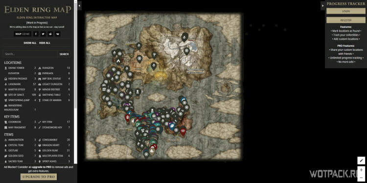 Elden Ring: World Map [Interactive] - All Symbols