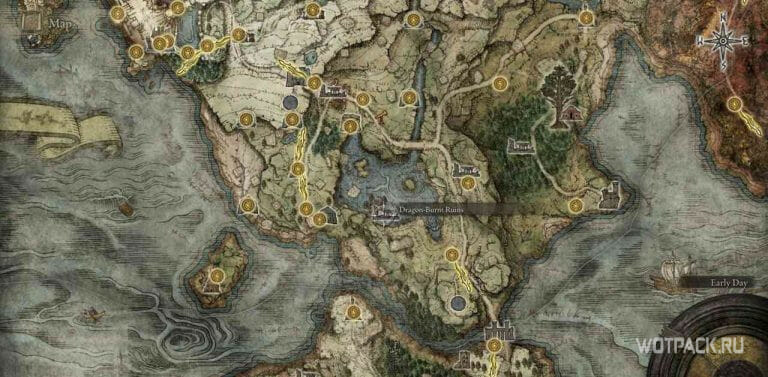 Places of grace in Elden Ring: where to find bonfires on the map [guide]