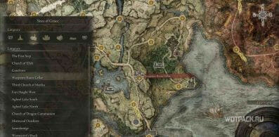 Места благодати в Elden Ring: где найти на карте костры [гайд]