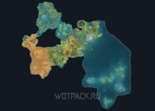 Full world map with all regions of Teyvat in Genshin Impact - where are ...