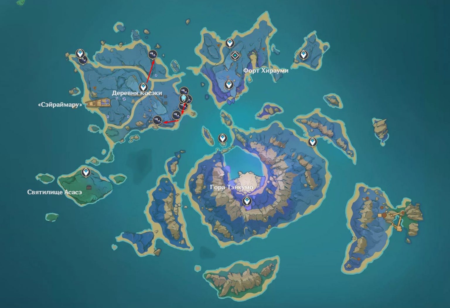 Lizard tails in Genshin Impact - where to buy and find [farming routes]