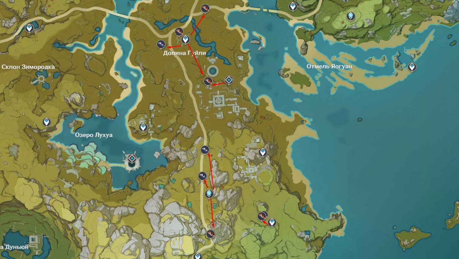 Lizard tails in Genshin Impact - where to buy and find [farming routes]