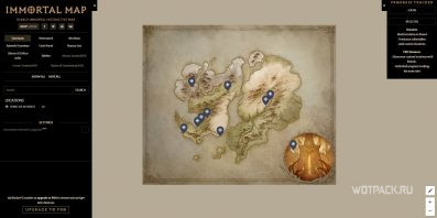 Diablo Immortal interactive map: all chests, bosses, elite monsters and ...