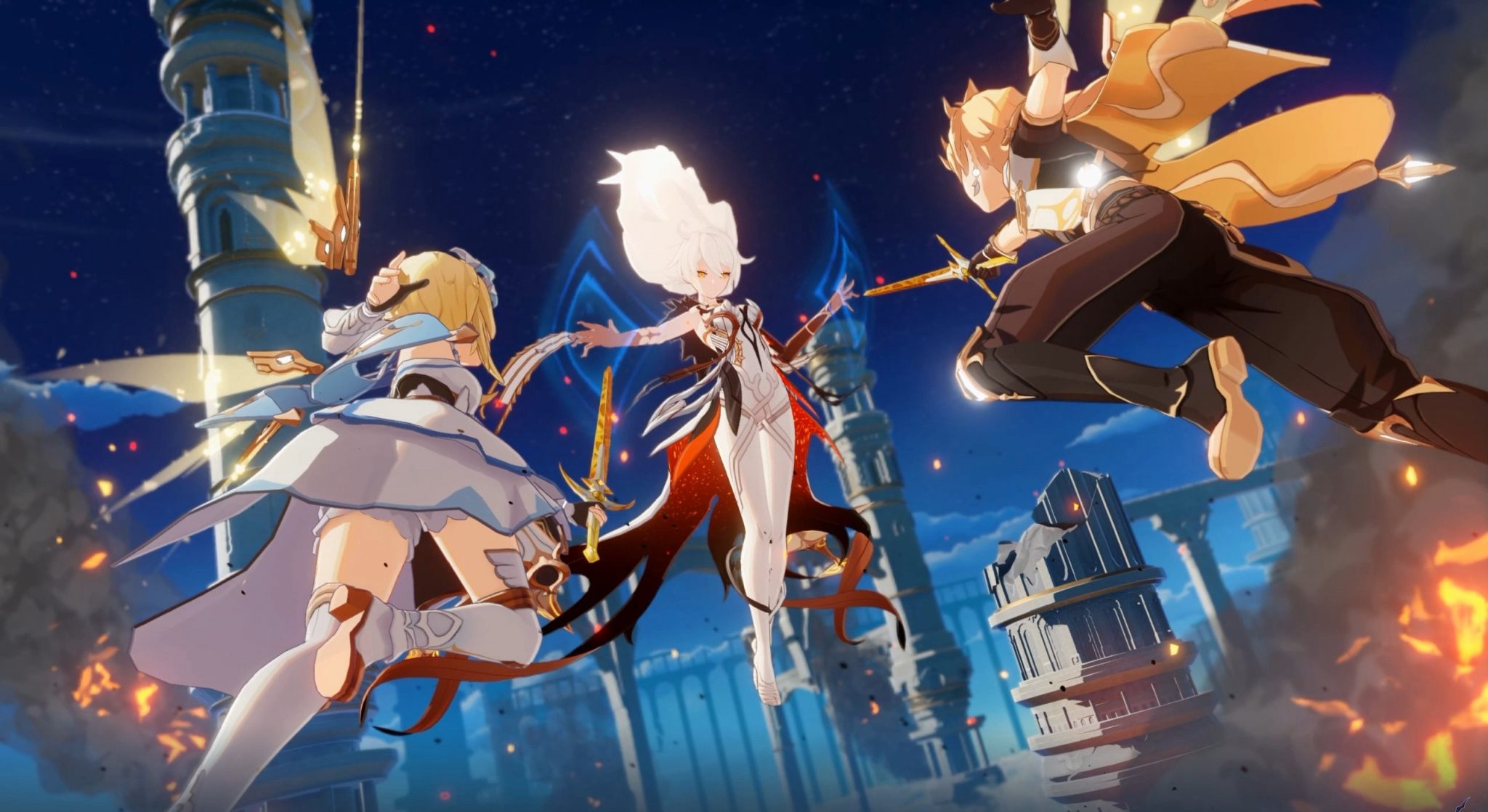 What does the Genshin Impact splash screen mean when entering the game?