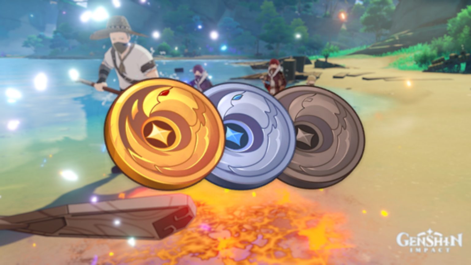 Raven Seal in Genshin Impact: where to find silver and gold