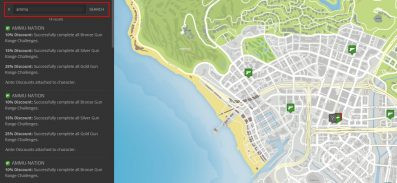 Mapas de GTA 5 con todos los símbolos