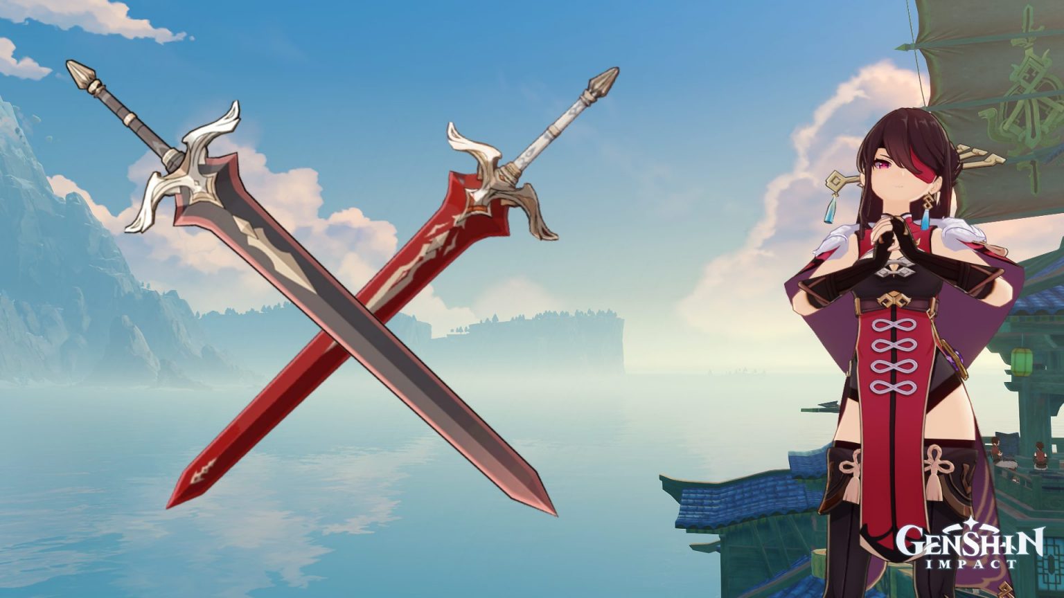 Bloodtainted Greatsword in Genshin Impact - who is it for and how to get it