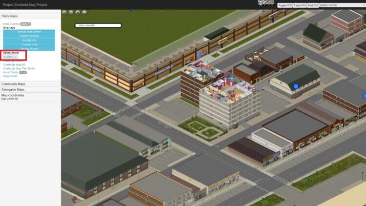 Project Zomboid: interactive map of the world [all cities and bases]