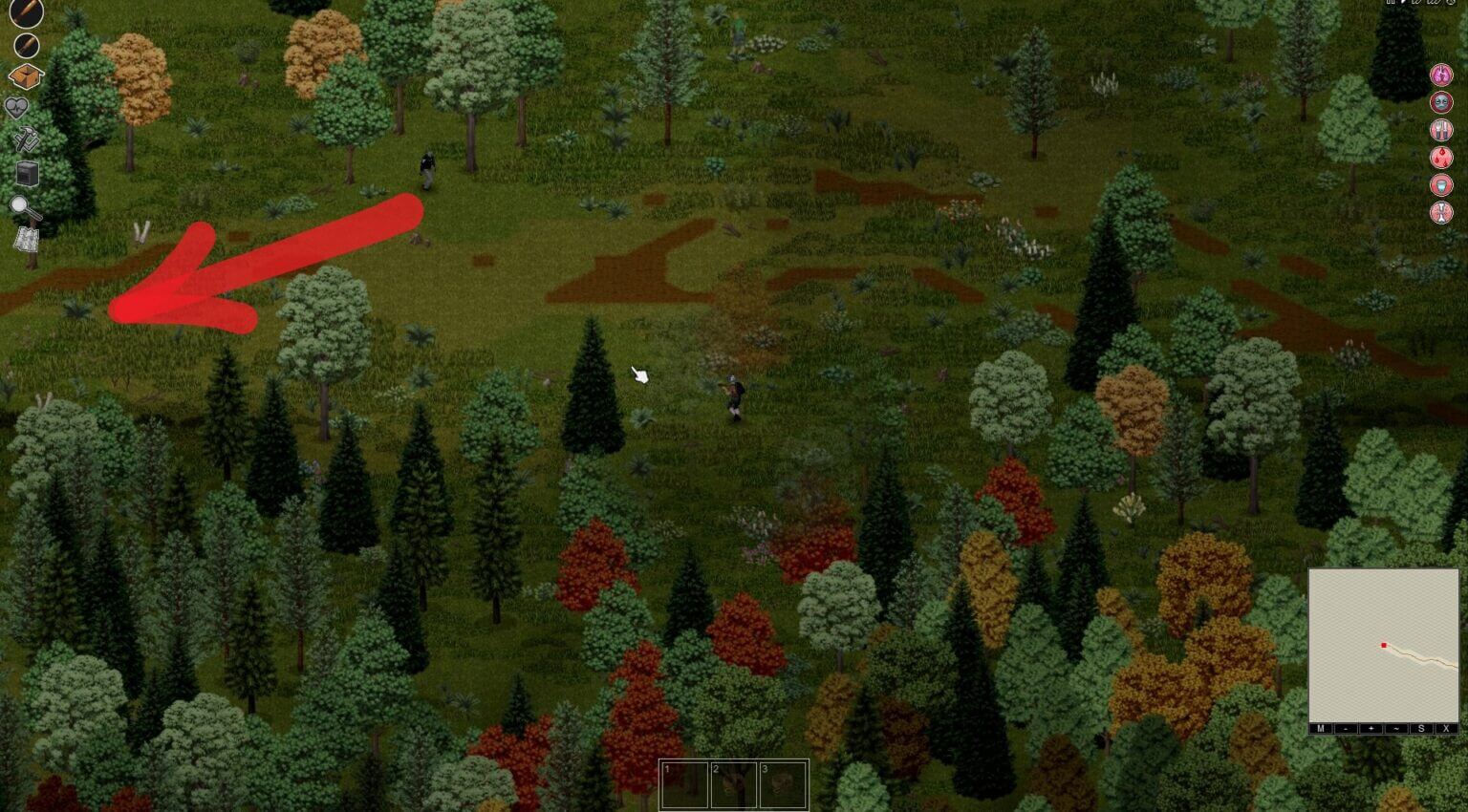 Project Zomboid: military base - where is it on the map