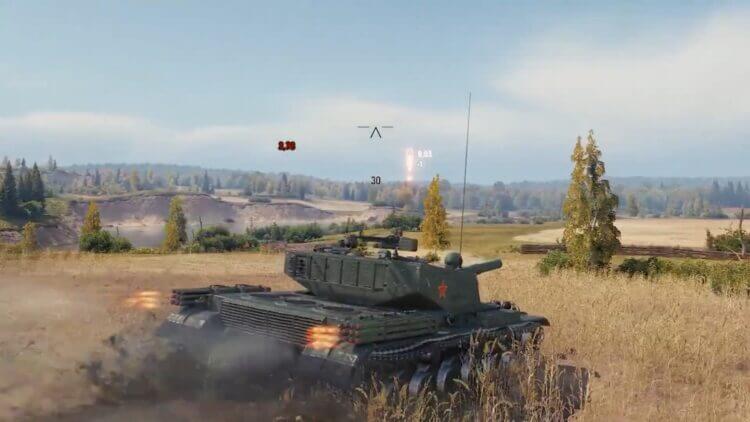 Tanks with rocket (jet) boosters in World of Tanks