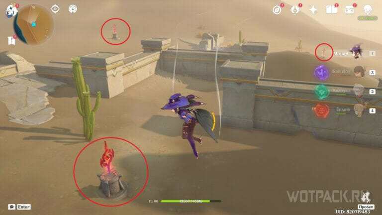 Pyro monuments in Genshin Impact desert: how to solve all riddles [guide]