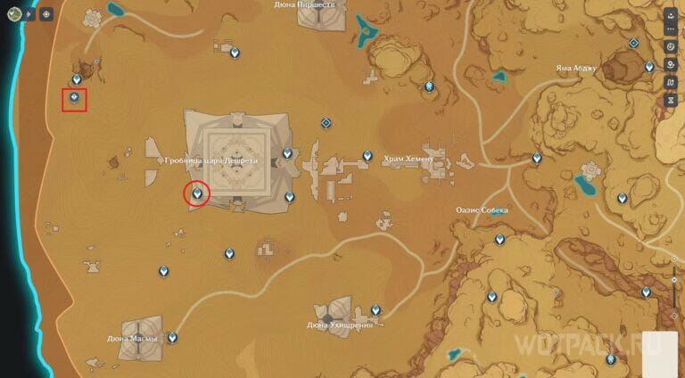 Pyro monuments in Genshin Impact desert: how to solve all riddles [guide]