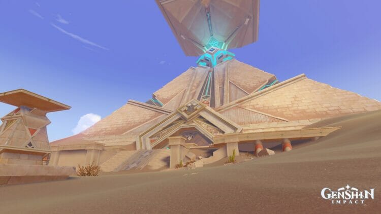 Tumba del Rey Deshret en Genshin Impact: Cómo abrir y resolver acertijos
