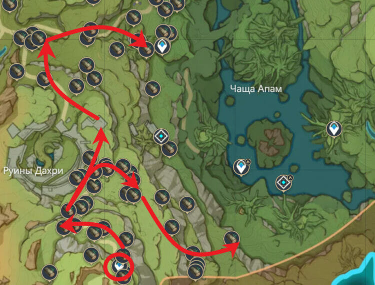 Adhigama wood in Genshin Impact: where to find in Sumeru [guide]