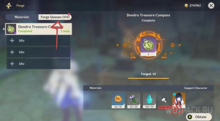 Dendro treasure compass in Genshin Impact: how to get and craft