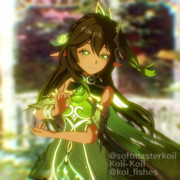 Le concept de Nahida adulte révélé dans Genshin Impact