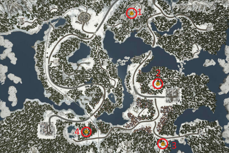 Where to Find Hidden Upgrades in Snowrunner: Map