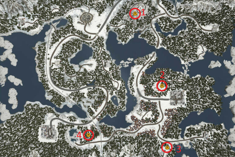 Where to Find Hidden Upgrades in Snowrunner: Map