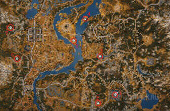 Где найти скрытые улучшения в Snowrunner: карта