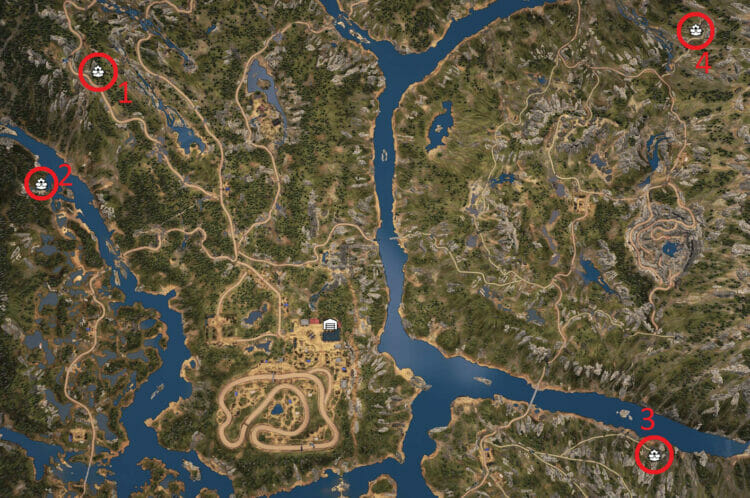 Where to Find Hidden Upgrades in Snowrunner: Map