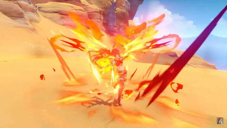 Daehya's gameplay and animations leaked in Genshin Impact