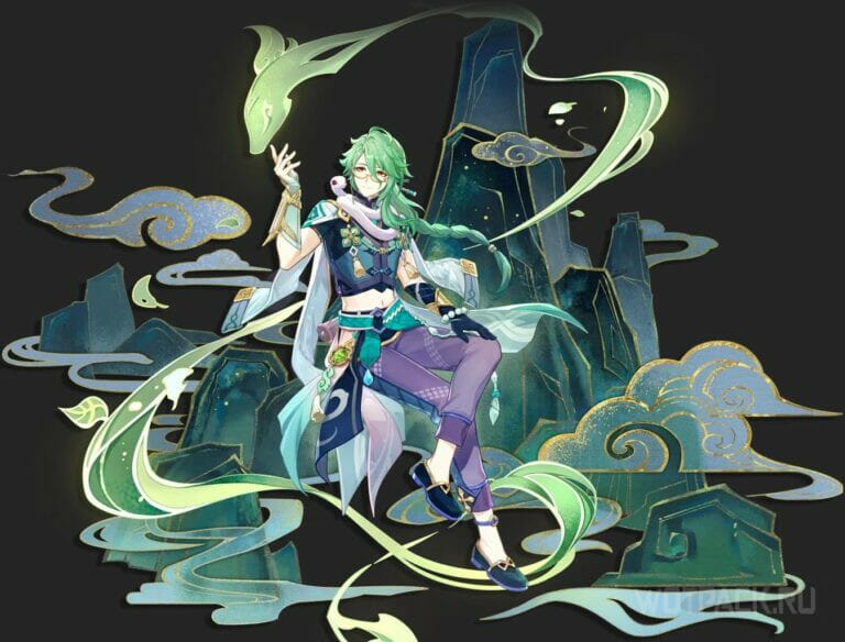 Splash art Bai Zhua i Kaweha procurio je u Genshin Impact