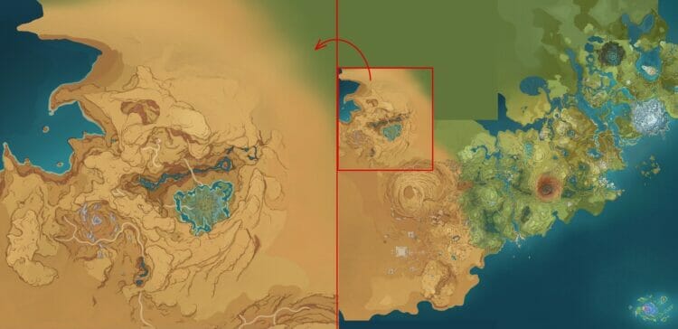 New Sumeru area and gadget in Genshin Impact 3.6